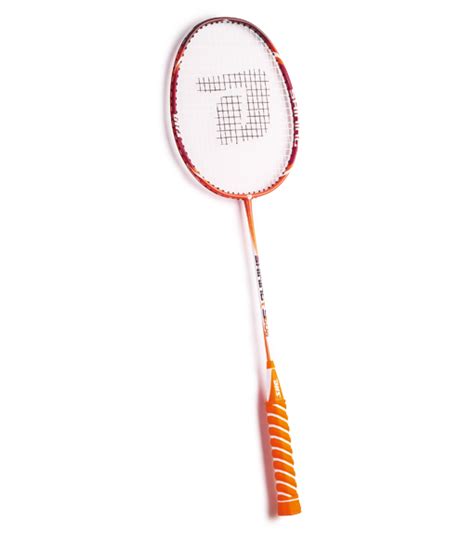 Dhs S606 Shining Badminton Racket With Case Orange Piece Sportztrack