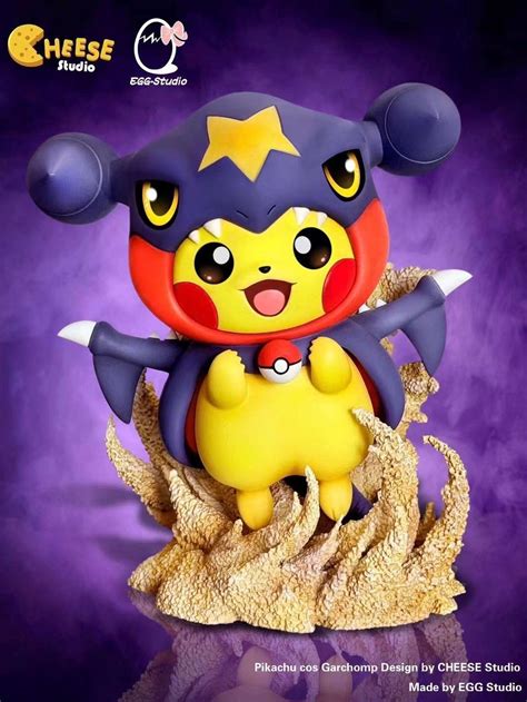 Pikachu Cosplay Garchomp Pokemon CHEESE Studio EGG Studio NZ Toys