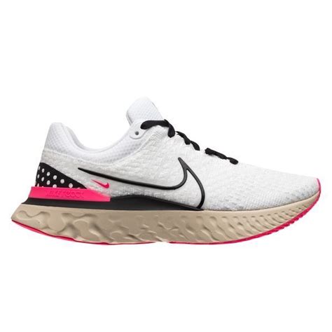 Nike Løpesko React Infinity Run Fk 3 Hvit Sort Rosa Unisportstore No