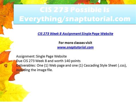 Cis 273 Possible Is Everything Ppt Download