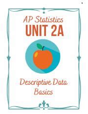 AP Statistics Unit A Packet Pdf Name Date AP Statistics Mrs McLellan Unit A Day