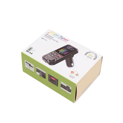 Bluetooth Car Wireless Fm Transmitter Radio Adapter Aux Qc3 0 Charging Treble Bass Sound Music