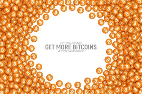 Premium Vector Bitcoin Vector Abstract Conceptual Illustration