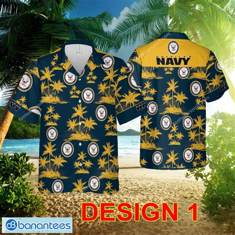 Us Navy Hawaiian Shirt Pattern For Beach Banantees
