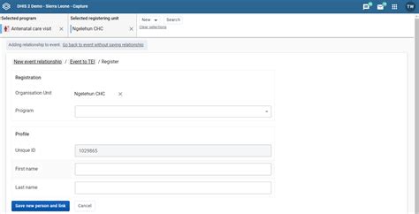 Capture Dhis Documentation