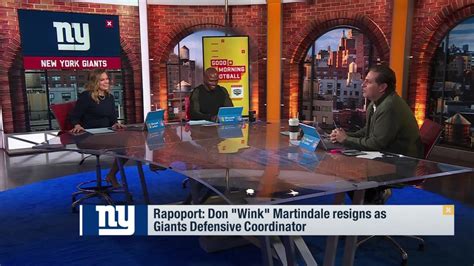 Gmfb Reacts To Wink Martindale Resigning As New York Giants Defensive