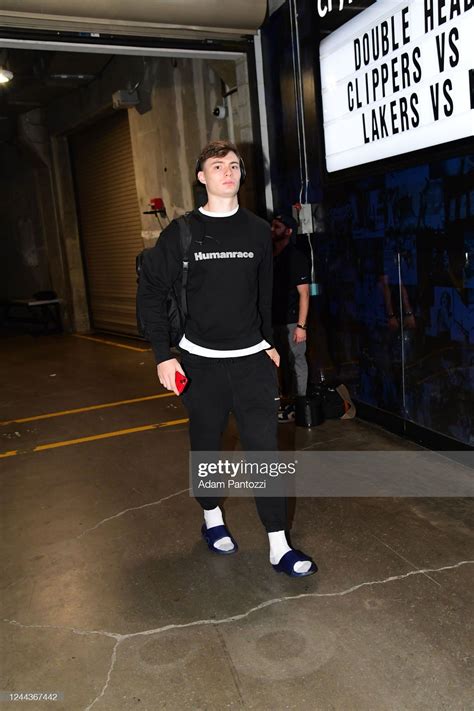 Christian Braun Of The Denver Nuggets Arrives To The Arena Before The