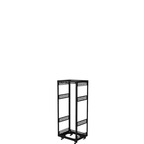 18u Slim Open Tower Rack With 10 32 Rails 15 3 4 Deep Penn Elcom
