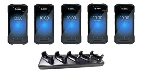Bundle Qty 5 Zebra Tc21 Rugged Android Handheld 2d 1d Barcode Scanner