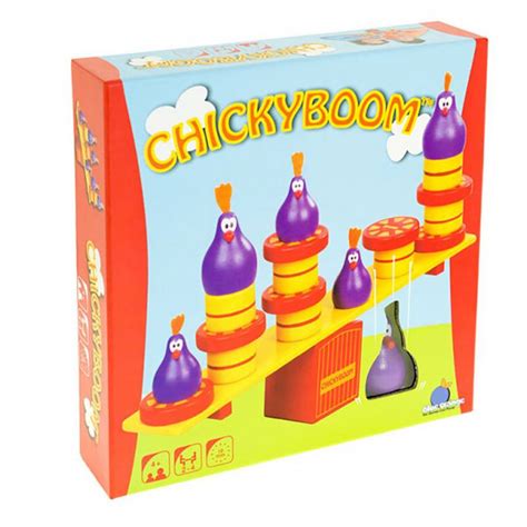 Juego De Mesa Chicky Boom Blue Orange