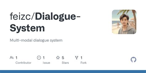 Github Feizcdialogue System Multi Modal Dialogue System