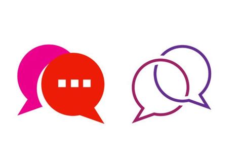 Speech Bubble Logo Vector Graphic By Redgraphic · Creative Fabrica