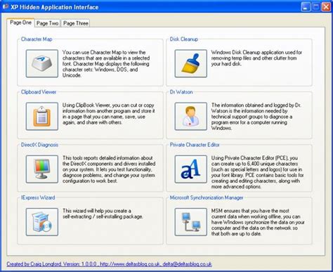 Xp Hidden Application Interface Download