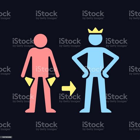 어두운 테마에 대한 동기 부여 Rgb 색상 아이콘변경 0명에 대한 스톡 벡터 아트 및 기타 이미지 0명 개념 개발
