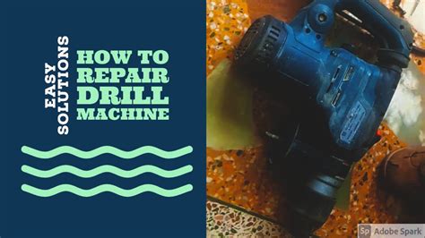 How To Repair Drill Machine At Home YouTube