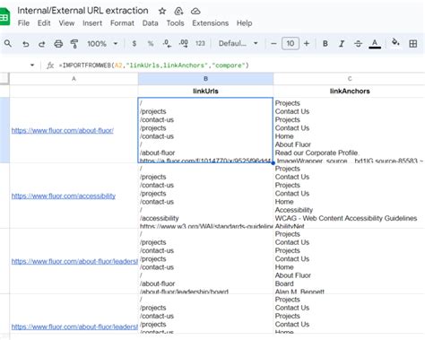 Extract All Links From A Webpage Along With Their Anchors Text Free