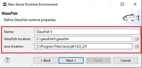 Intégration de GlassFish dans Eclipse apcpedagogie