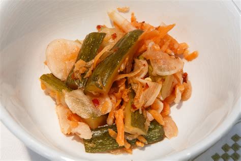 Jims Place For Food And Booze Cucumber Kimchi