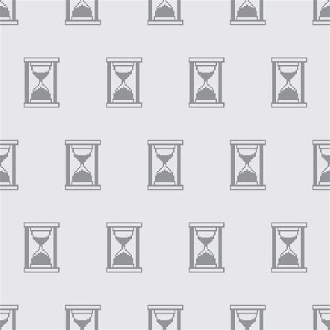 Premium Vector Seamless Pattern Pixel Art Vintage Aesthetics Retro