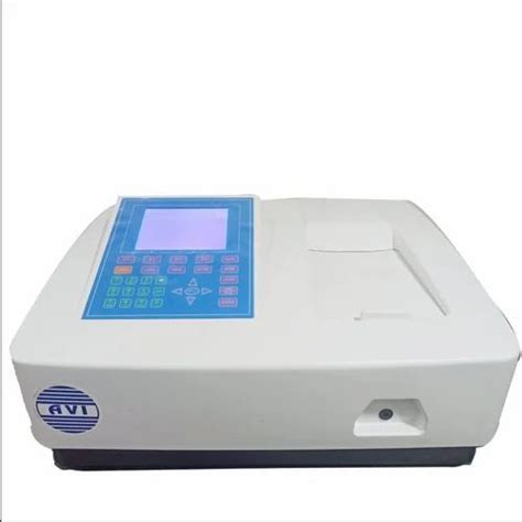 Benchtop Single Beam Microprocessor UV Or VIS Spectrophotometer 195