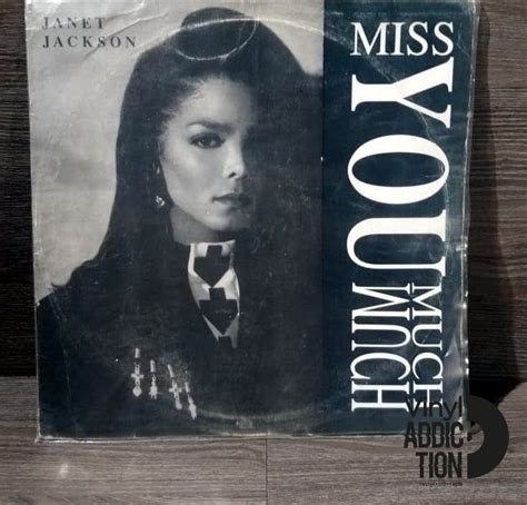 Vinilos De Janet Jackson Miss You Much Much Vinyl Record