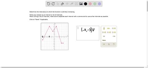 Solved Determine The Interval S On Which The Function Is Strictly