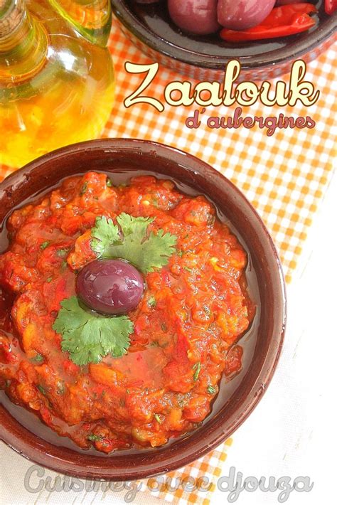 Zaalouk D Aubergines Recette Marocaine Facile Recettes Faciles