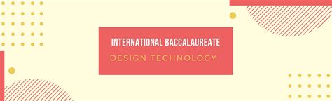 Resources For IB Design Technology
