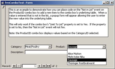 ms access 2003 populate underlying table using a popup form when new