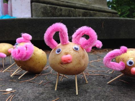 Pin By Claire Fowler On Potato People Food Art Craft Activities