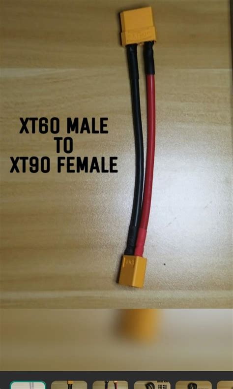 Xt60 Xt90 Gx16 Ec5 Wire Adaptor Parallel And Series Wire Sports