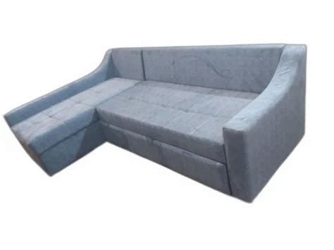 Fabric Five Seater Grey L Shape Sofa With Lounger At Rs Set In Thane