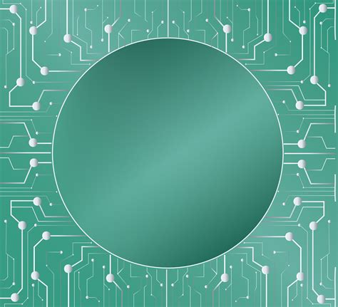 Technology Line And Circle Space Middle Background 533132 Vector Art At