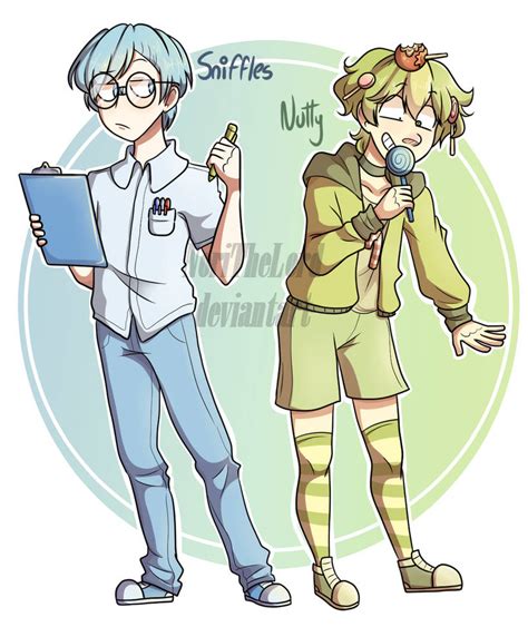 Htf Nutty And Sniffles Fanart By Norithelord On Deviantart