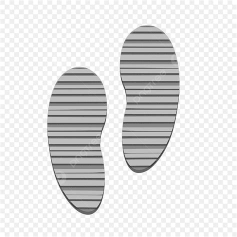 그레이 발자국 일러스트 발목 성인 걷기 성인 발자국 그림 밑창 Png 일러스트 및 Psd 이미지 무료 다운로드 Pngtree