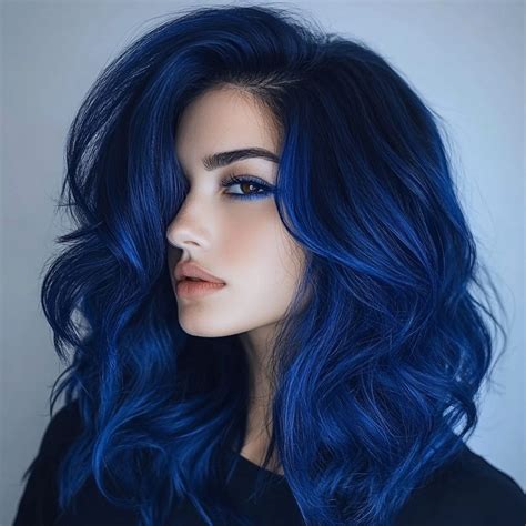 20 Awesome Dark Blue Hairstyles To Revitalize Your Look Hair Guru