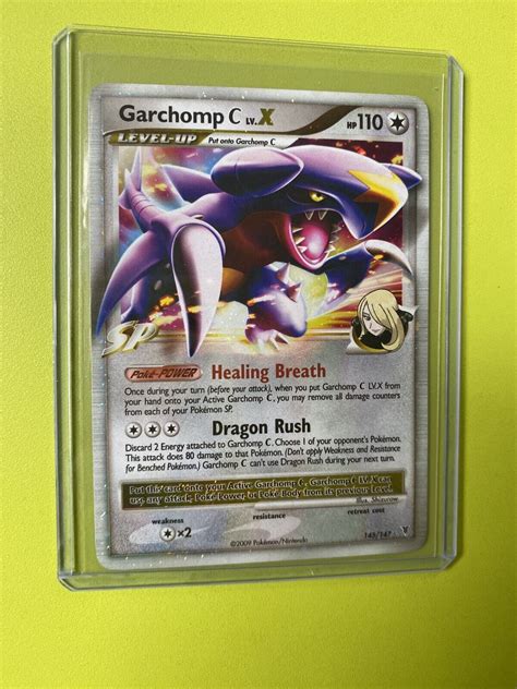 Garchomp Lv X Pokemon Card Values Mavin