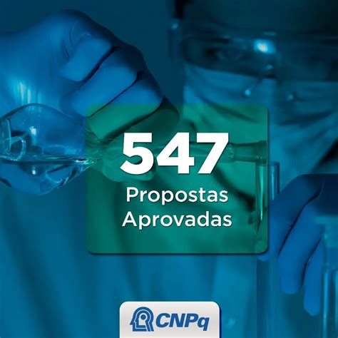 Cnpq On Twitter O Cnpq Divulga O Resultado Final Da Chamada Pública