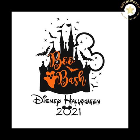 Boo Bash Disney Halloween 2021 Svg Halloween Vector Svg Hal Inspire Uplift