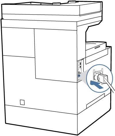 Hp Color Laserjet Enterprise Mfp X57945 Configurar A Impressora Hardware Suporte Hp®