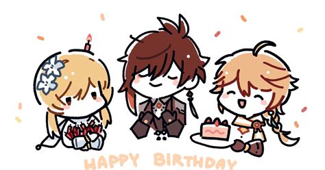 鍾離生誕祭2021 Hbd Zhongli Tamalynnのイラスト Pixiv