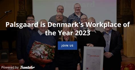 Palsgaard Is Denmarks Workplace Of The Year 2023 Palsgaard