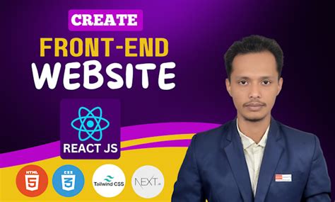 be front end developer using tailwind css and react by majidul islam
