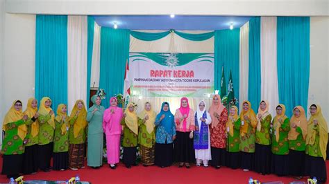 Safia Ali Ibrahim Buka Rakerda Aisyiyah Kota Tidore Kepulauan Boreroid