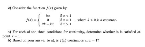 Solved Consider The Function F X Given By Chegg