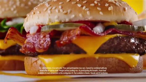 Mcdonalds Quarter Pounder Tv Commercial One Word Bacon Ispottv