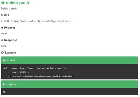 Access Pushbullet API To Delete Pushes Using R Stack Overflow