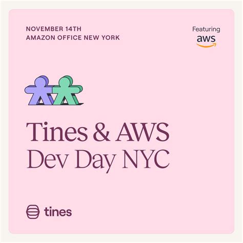 Tines On Linkedin Calling Tines And Amazon Web Services Aws Users Join Us On November…