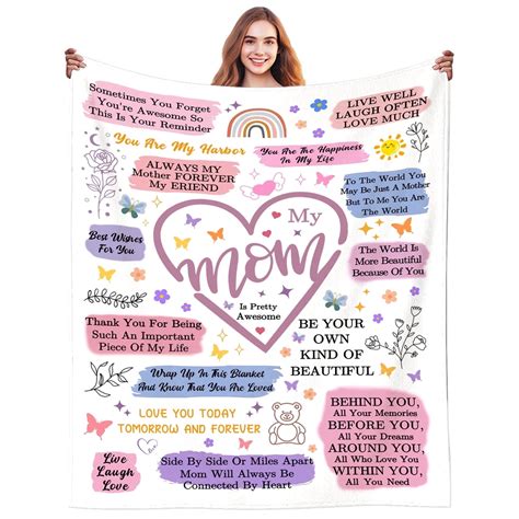 Ts For Mom Blanket Throw Best Mom Ever Moms Birthday T Mommy