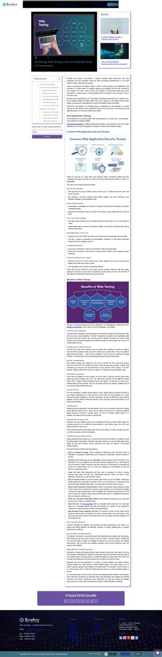 mastering web testing how to make the most of frameworks pptx